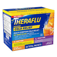 Theraflu MultiSymptom Severe Cold Relief Medicine/Nighttime Severe Col ...